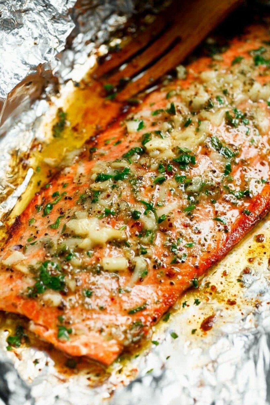 Fresh Trout Recipes - Garlic Butter Rainbow Trout