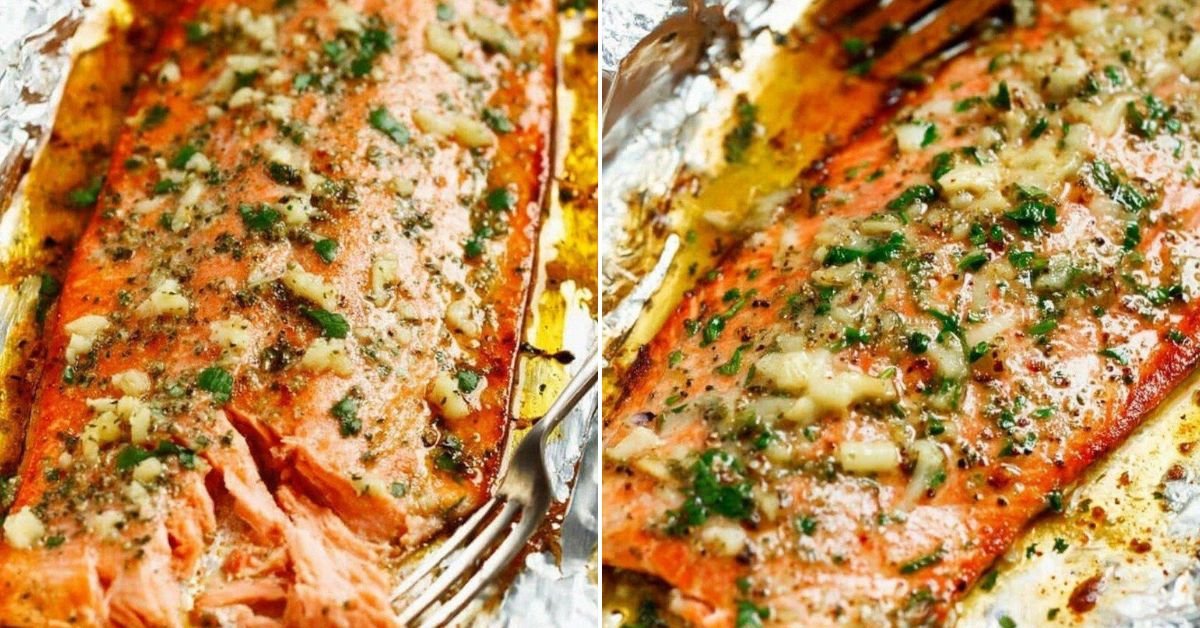 Fresh Trout Recipes - Garlic Butter Rainbow Trout