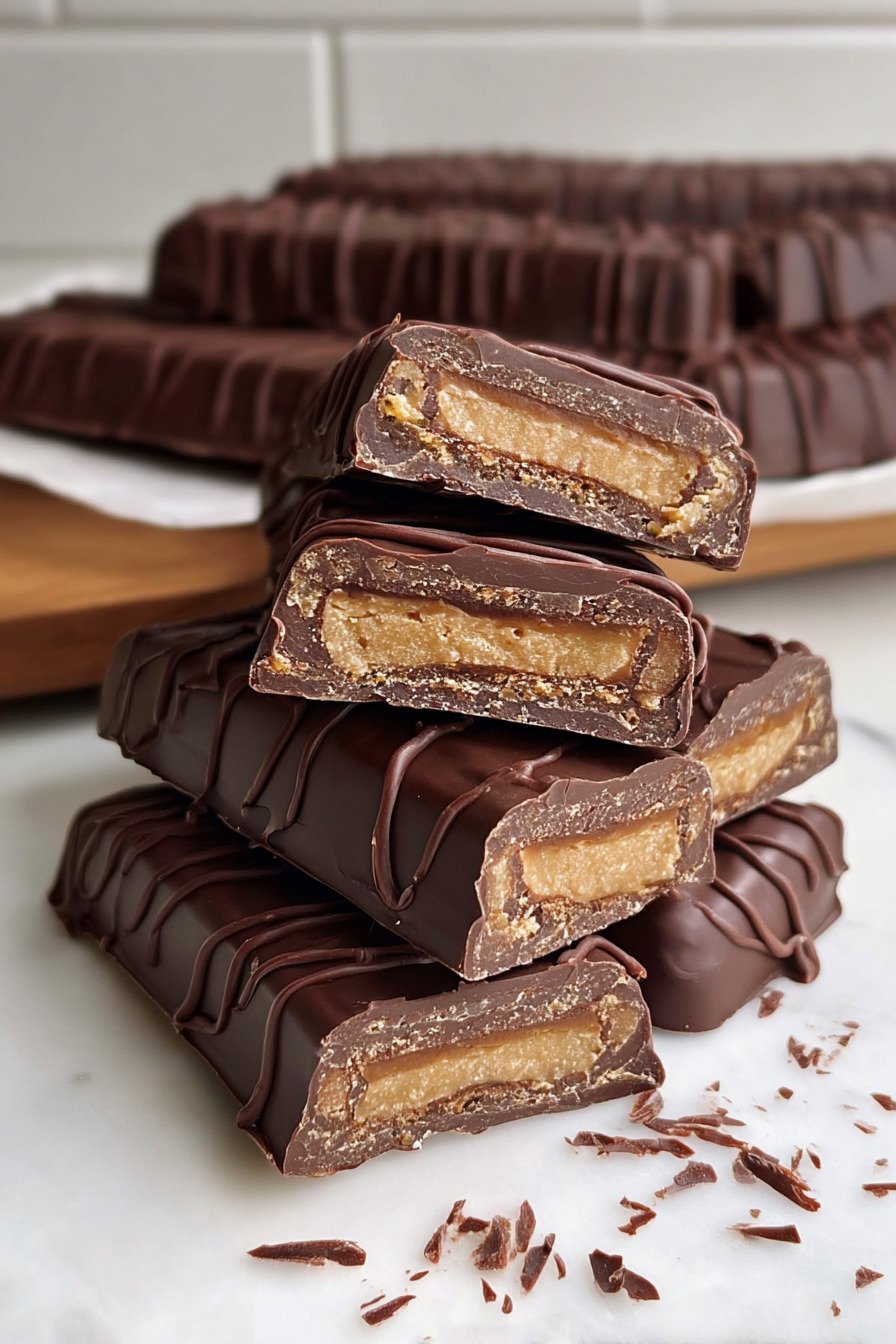 Quick Snack Recipes Crispy Chocolate Wafer Bars