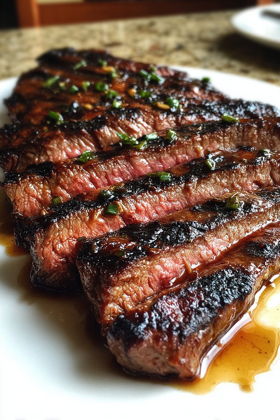 Grilling Recipes Flank Steak With Simple Soy Marinade