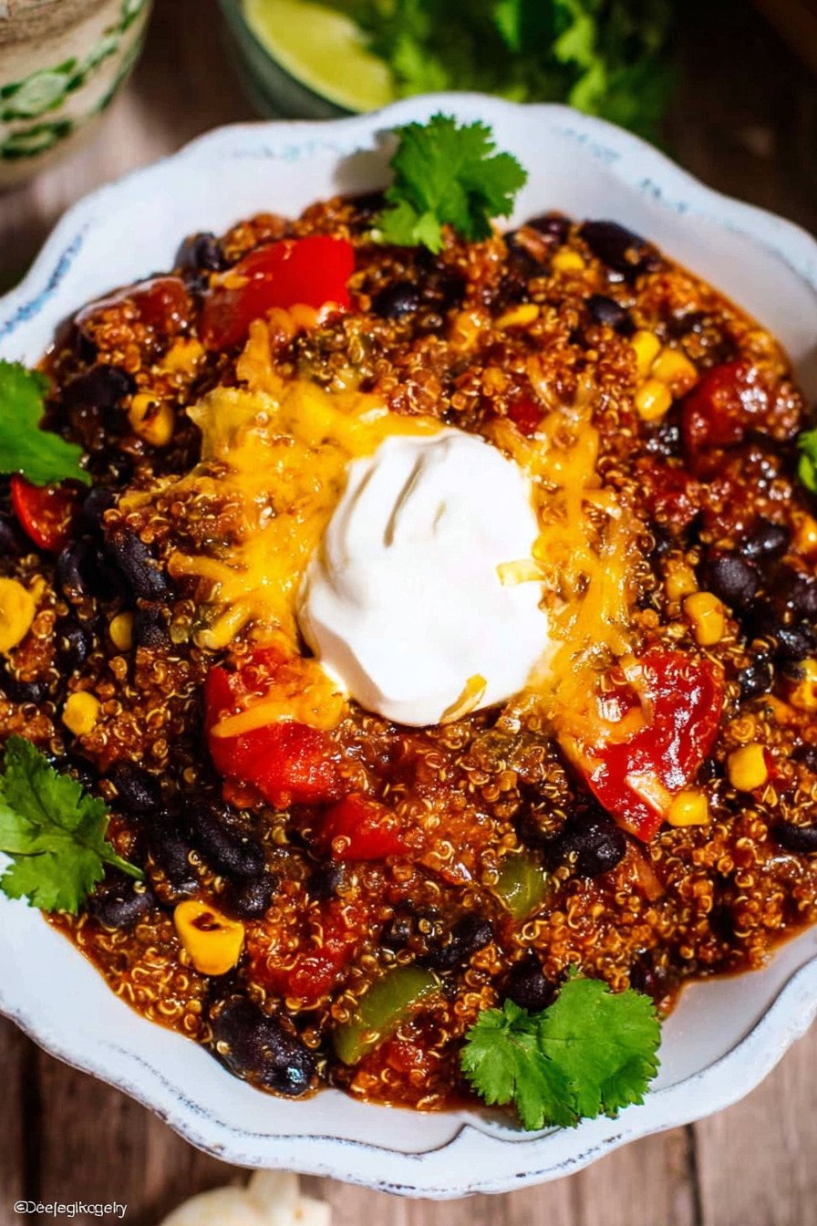Low Calorie Soup Recipes Crock Pot Black Bean Quinoa Chili