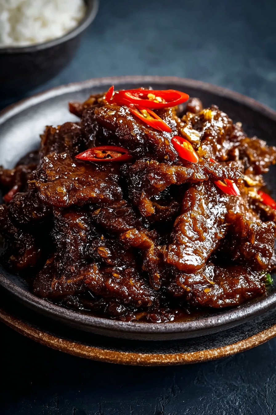 Beef Skillet Recipes Crispy Chilli Beef That Stays Crunchy
