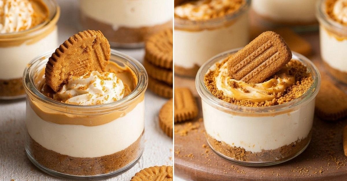 Cheese Cake Recipe No Bake Biscoff Cheesecake Cups